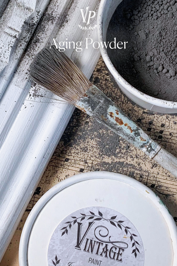 aging powder vintage paint